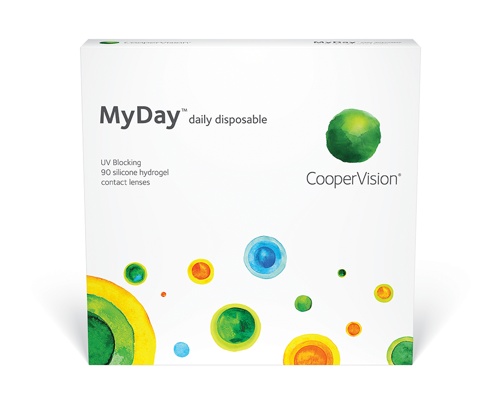 Shop CooperVision MyDay Daily Disposable 90 Pack Lenses – MyPEAR